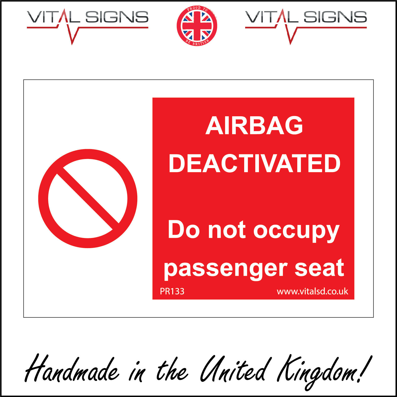 (400 x 300mm - 16 x 12, Dibond / Composite Aluminium) PR133 Airbag ...