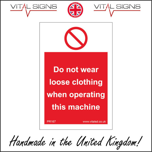 (450 x 600mm - 18 x 24, Dibond / Composite Aluminium) PR167 Do Not Wear ...