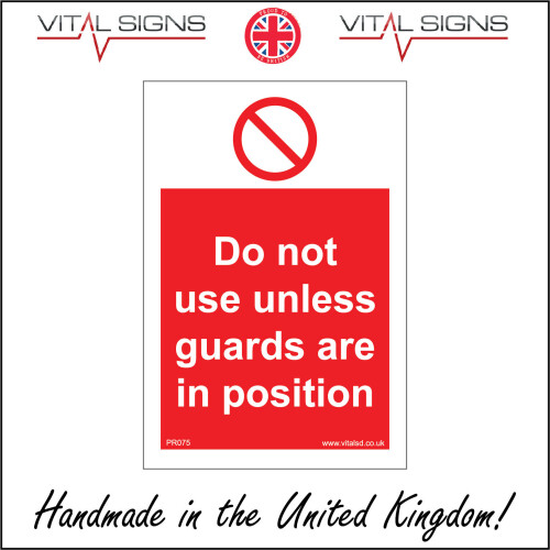 (300 x 400mm - 12 x 16, Sticker / Sav - White Background) PR075 Do Not ...