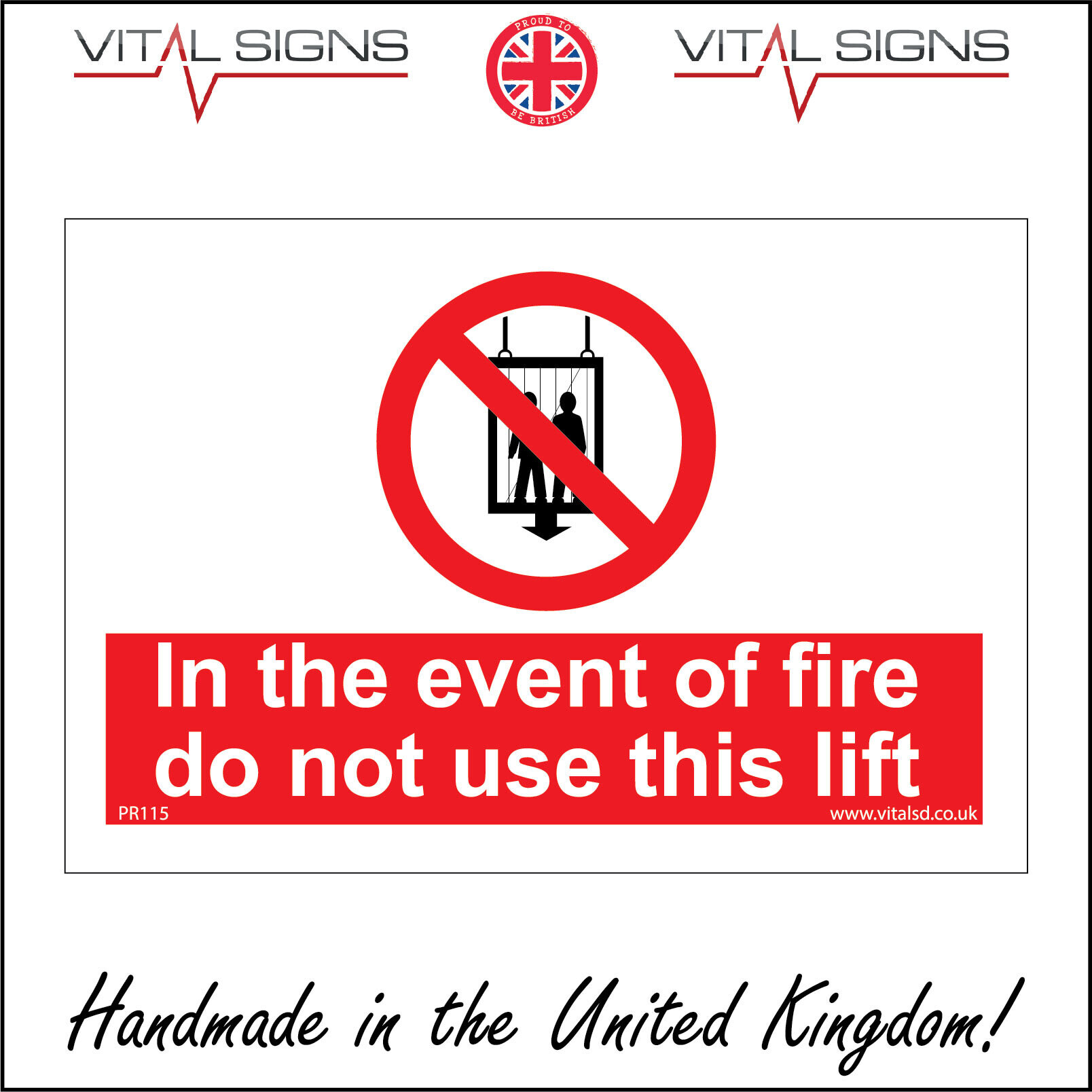 (200 x 150mm - 8 x 6, Sticker / Sav - White Background) PR115 In The ...