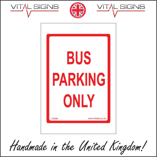 (150 x 200mm - 6 x 8, 3mm Standard Foamex Foamboard) BUS PARKING ONLY ...