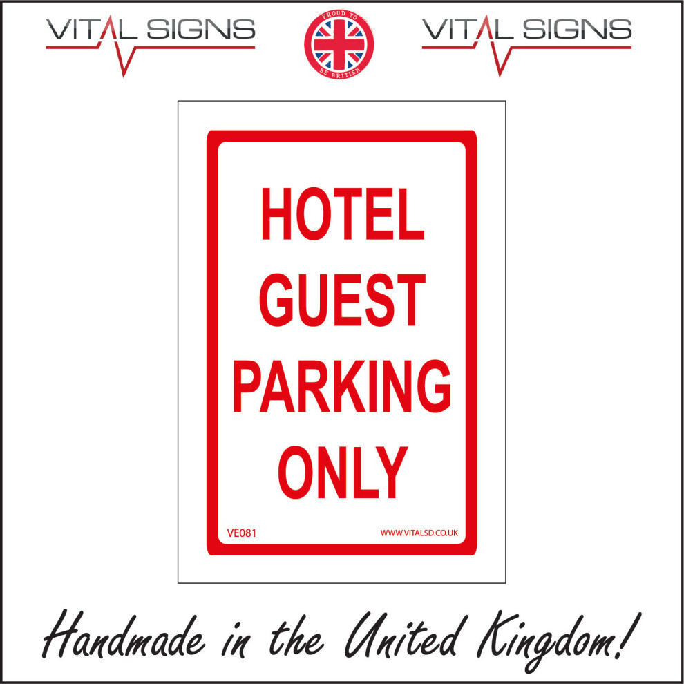 (450 x 600mm - 18 x 24, Dibond / Composite Aluminium) HOTEL GUEST ...