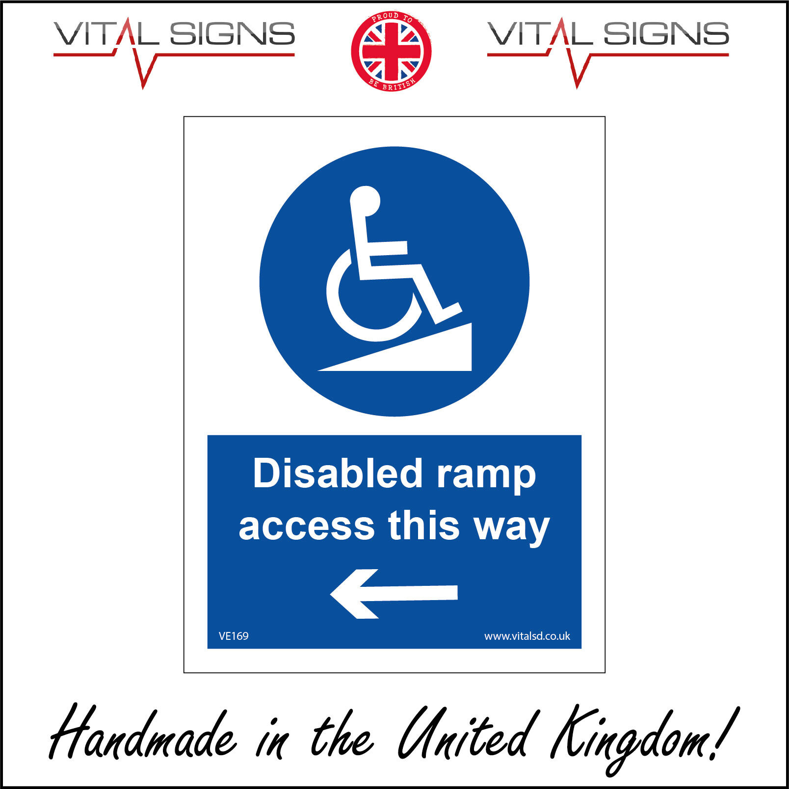 (150 x 200mm - 6 x 8, 3mm Standard Foamex Foamboard) DISABLED RAMP ...