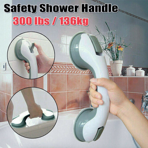 Safety Bathroom Aid Bath Shower Hand Grip Grab Suction Towel Rail Bar ...