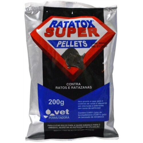 Rodenticide Ratatox Super Pellets 200 g on OnBuy