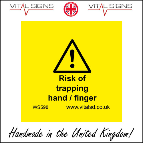 (900 x 900mm - 35 x 35, Sticker / Sav - White Background) RISK OF ...