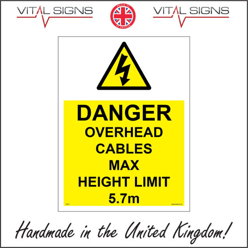 (400 x 600mm - 16 x 24, Sticker / Sav - White Background) DANGER ...