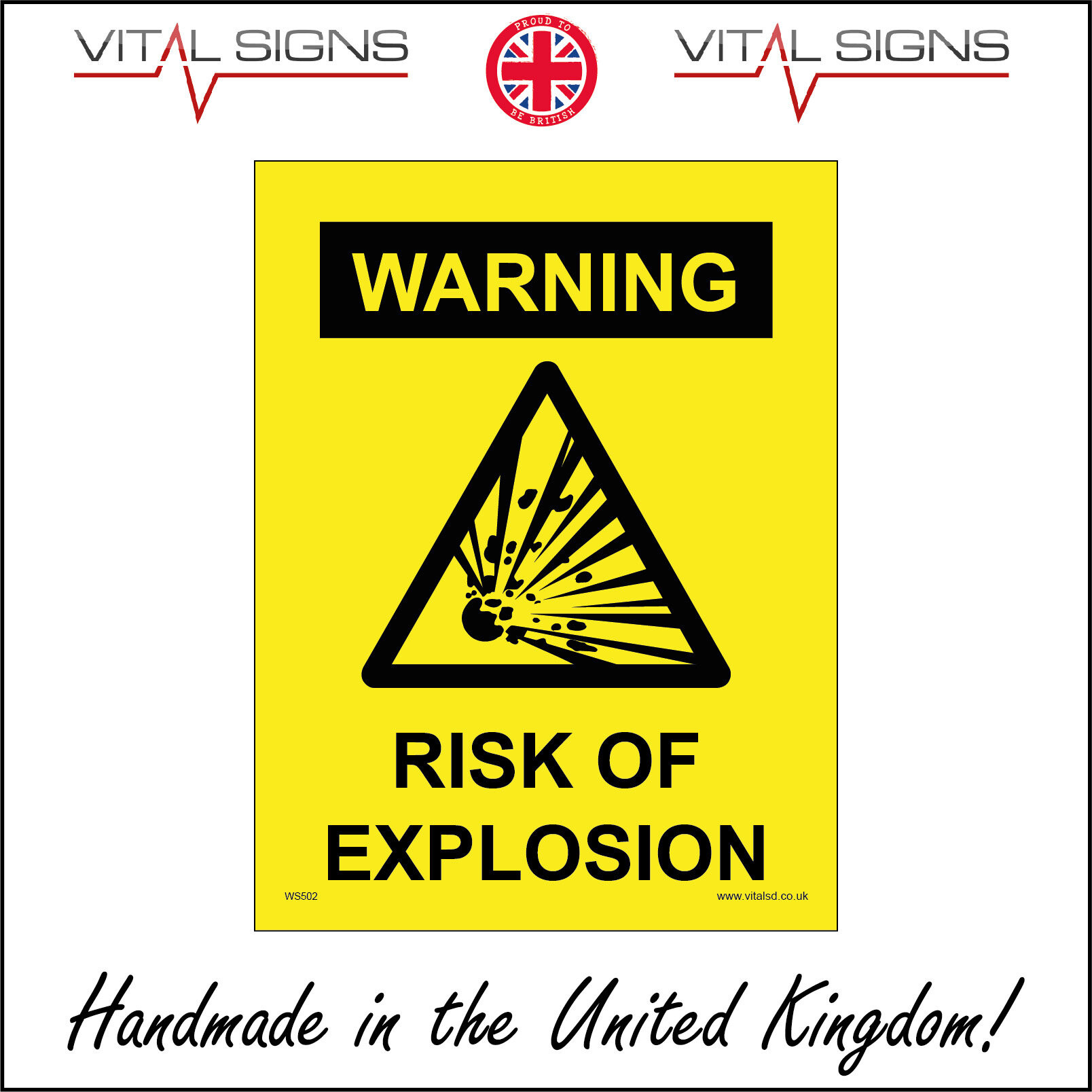 (150 x 200mm - 6 x 8, Sticker / Sav - White Background) WARNING RISK OF ...