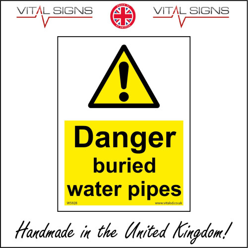 (450 x 600mm - 18 x 24, Dibond / Composite Aluminium) WS928 Danger ...