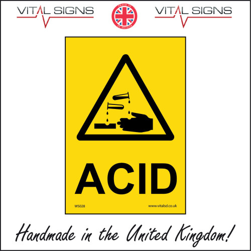 (400 x 600mm - 16 x 24, Sticker / Sav - White Background) WS028 ACID ...