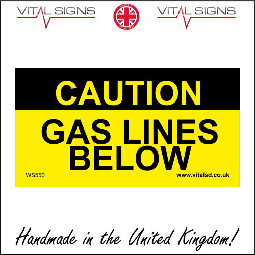 (600 x 300mm - 24 x 12, 3mm Standard Foamex Foamboard) CAUTION GAS ...