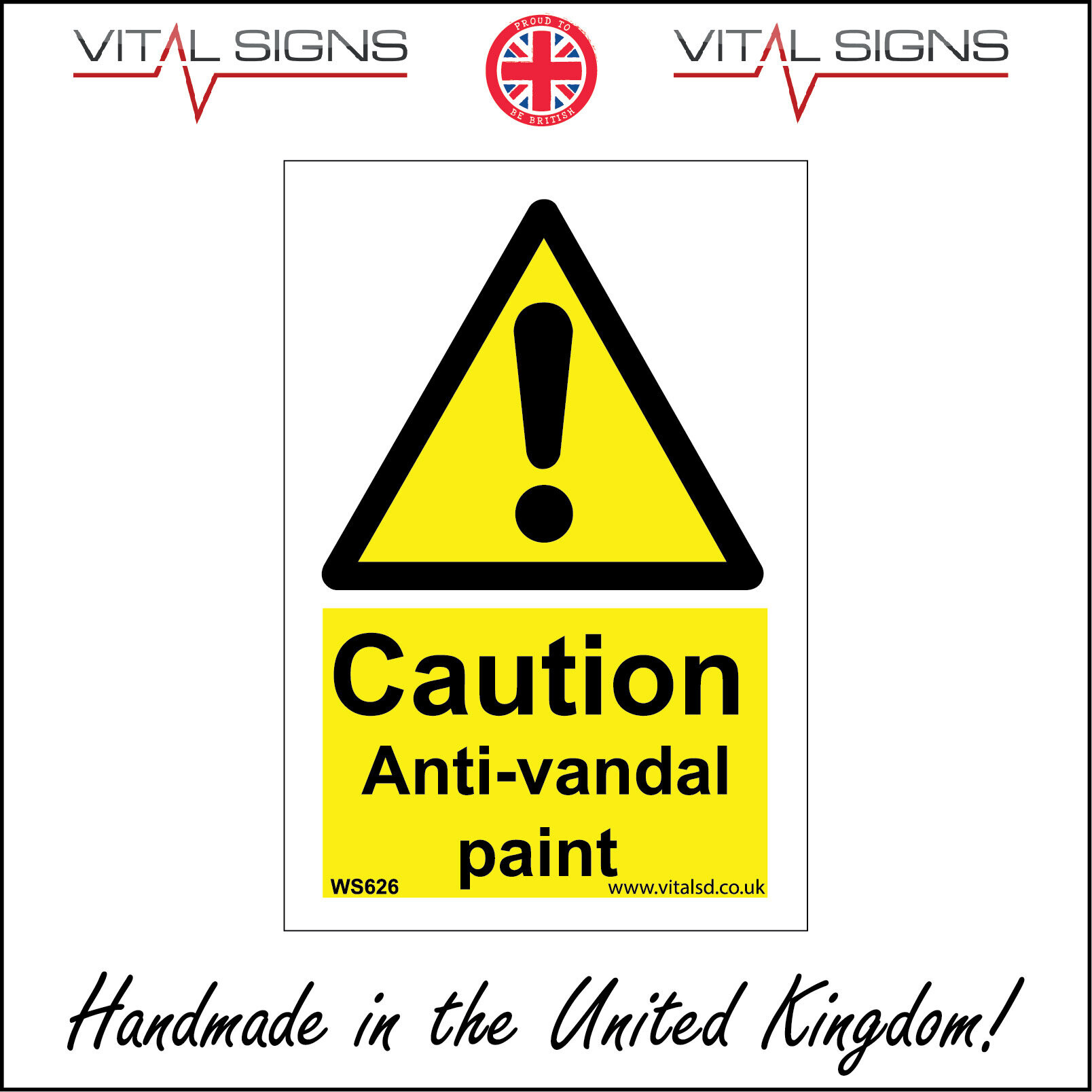 (300 x 400mm - 12 x 16, 5mm Heavy Duty Foamex Foamboard) CAUTION ANTI ...