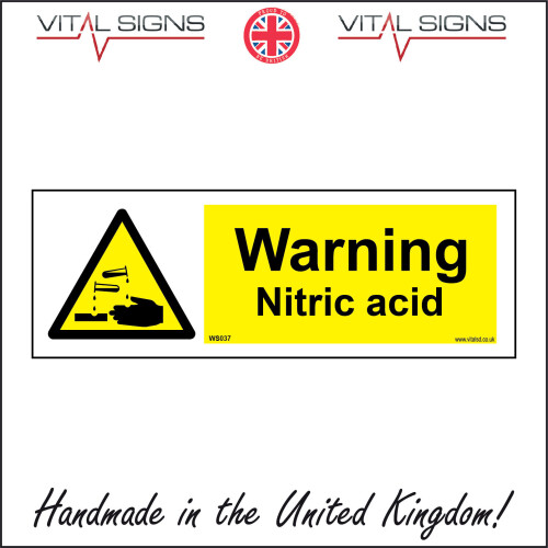 (450 x 150mm - 18 x 6, 5mm Heavy Duty Foamex Foamboard) WS037 WARNING ...