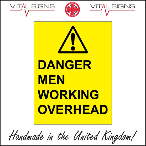 (450 x 600mm - 18 x 24, Dibond / Composite Aluminium) DANGER MEN ...