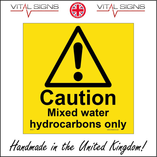 (300 x 300mm - 12 x 12, Sticker / Sav - White Background) DANGER MIXED ...