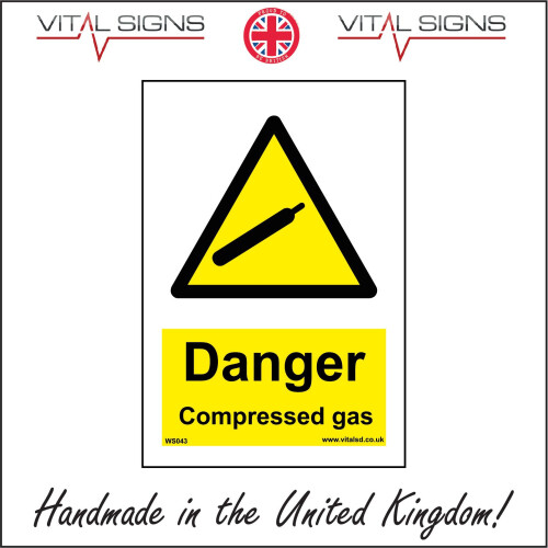 (400 x 600mm - 16 x 24, Dibond / Composite Aluminium) WS043 DANGER ...