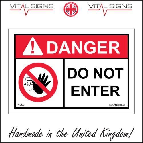 (150 x 100mm - 6 x 4, 5mm Heavy Duty Foamex Foamboard) DANGER DO NOT ...