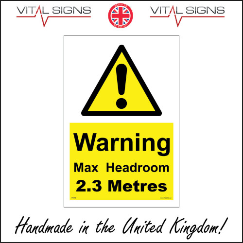 (200 x 150mm - 8 x 6, Sticker / Sav - White Background) WS960 Warning ...