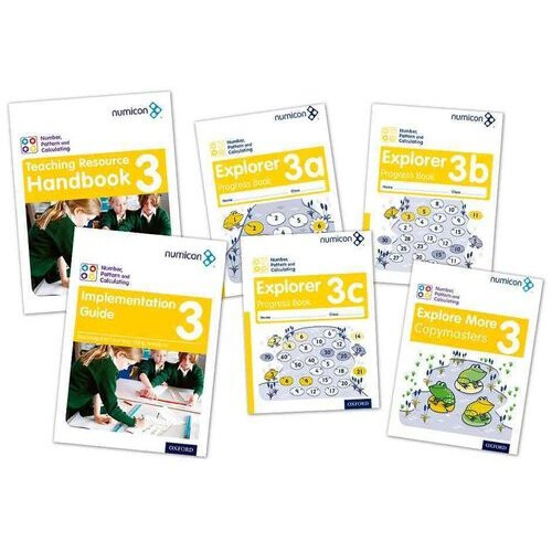 Numicon: Number, Pattern and Calculating 3 Easy Buy Pack on OnBuy