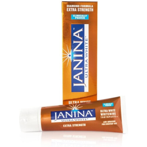 Janina Ultra White Extra Strength Whitening Toothpaste, 75 ml on OnBuy