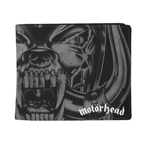 Motorhead Wallet Warpig Zoom Band logo new Official Black Bifold on OnBuy