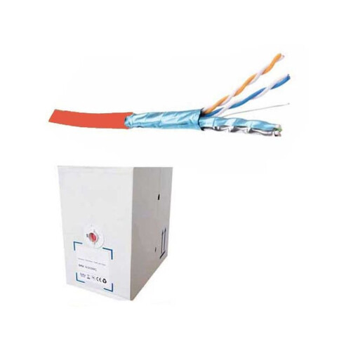 Fdl Cat.6A S-Ftp Stranded Patch Cable Lszh (305M Box) - Red on OnBuy