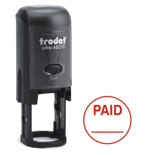 Trodat Printy 46019 Word Stamp Self Inking Red PAID on OnBuy