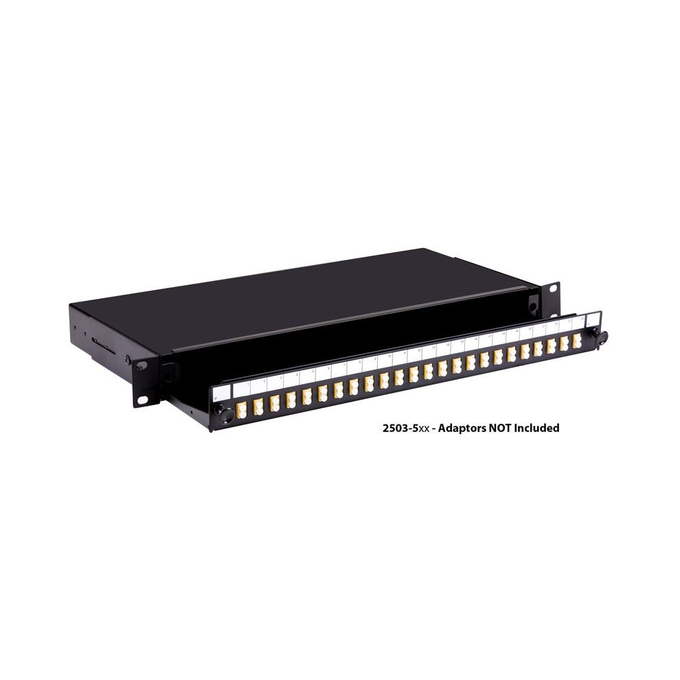 FDL EMPTY 24 PORT DUPLEX (48 FIBRE) LC PATCH PANEL on OnBuy