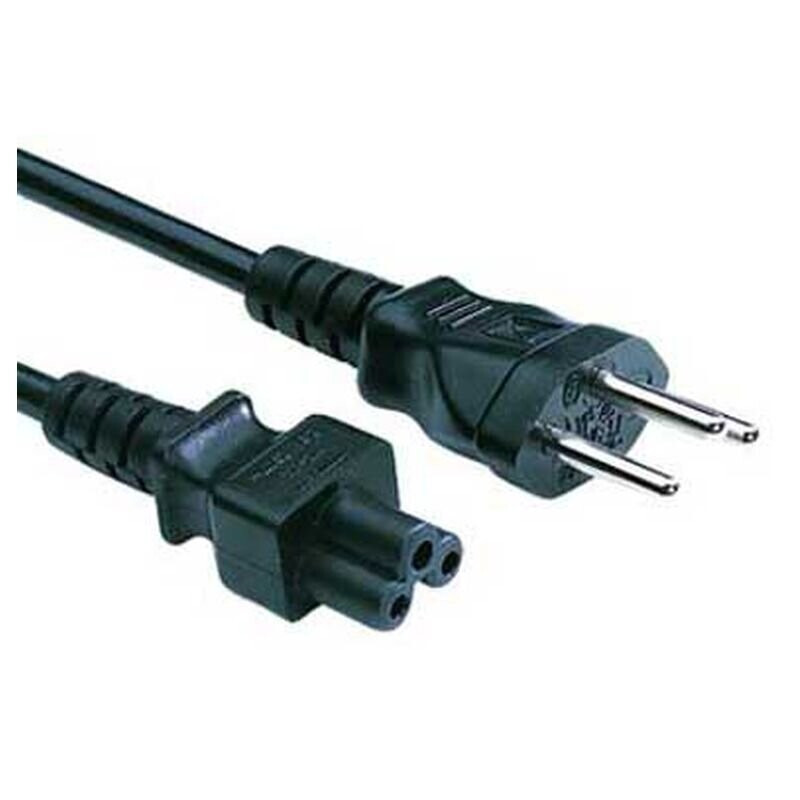 FDL 2M SWISS MAINS PLUG TO C5 CLOVER LEAF" SOCKET CABLE" on OnBuy