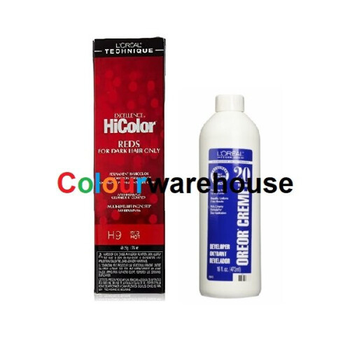 L'Oreal HiColor H9 Red Hot, Reds For Dark Hair Only on OnBuy