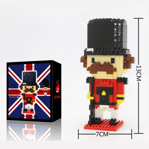 Building Blocks Cartoon Royal Guard Bricks For Kids Educational Toy ...