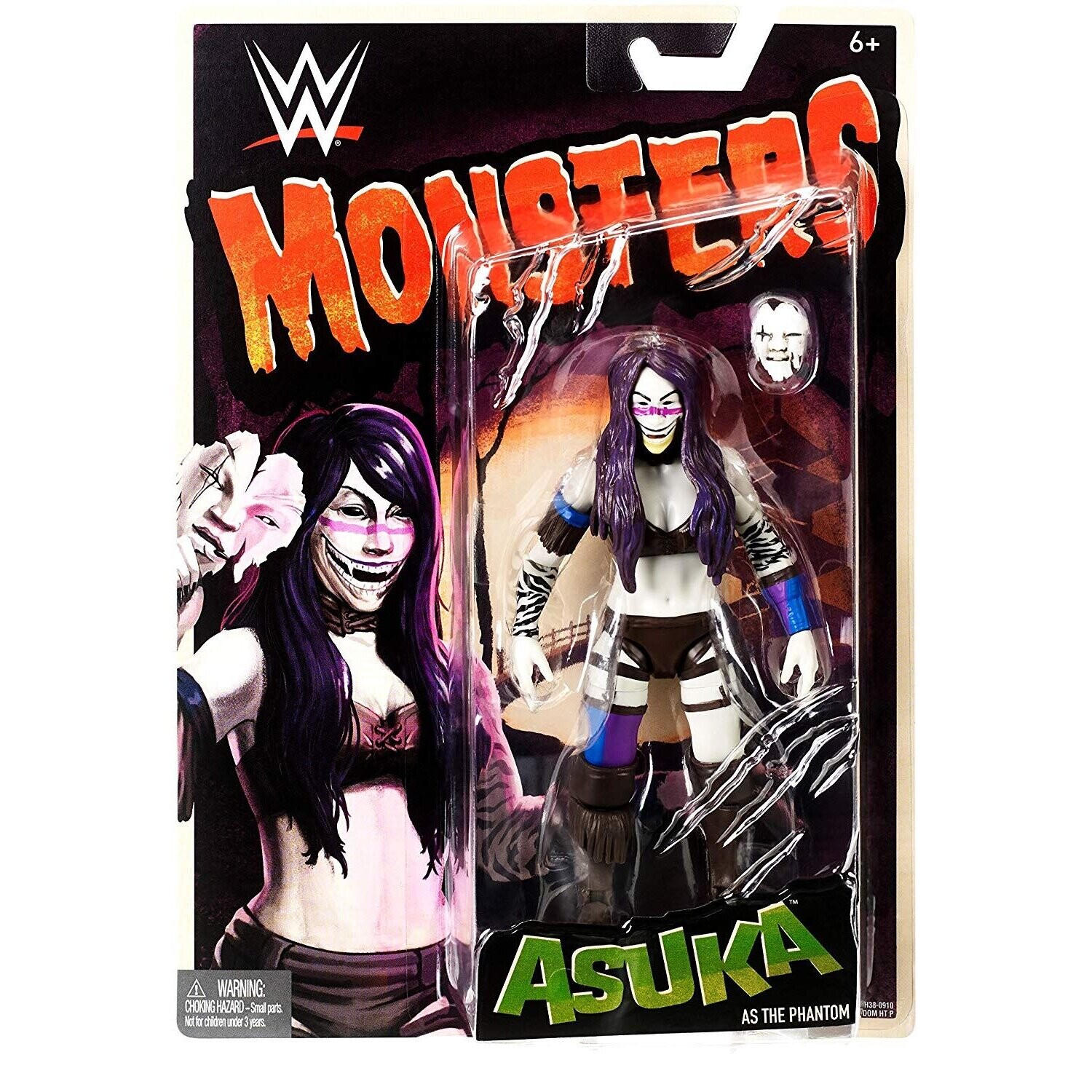 WWE FMH38 Asuka Monsters Action Figure on OnBuy
