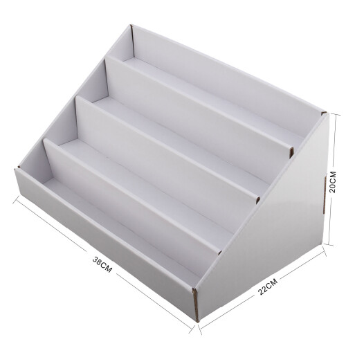 2X Card Display Stand 4 Collapsible Cardboard Greeting Counter Stand on ...