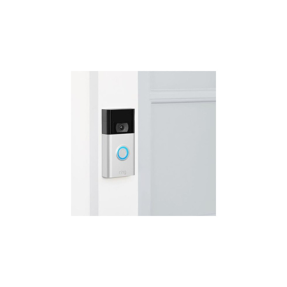 All New Ring Video Doorbell 2nd Gen Motion Activated Camera - Nickel on ...