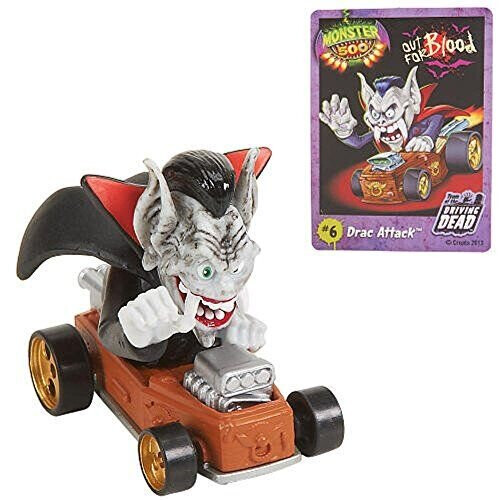 Monster 500 Trading Card & Car Figure Drac Attack on OnBuy