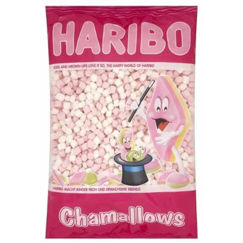Haribo Chamallows Pink White Mini Mallows 1kg on OnBuy