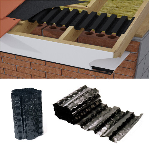 6 Metre of Rolled Formed Eaves Panel Vent, Roof Rafter Ventilation on OnBuy