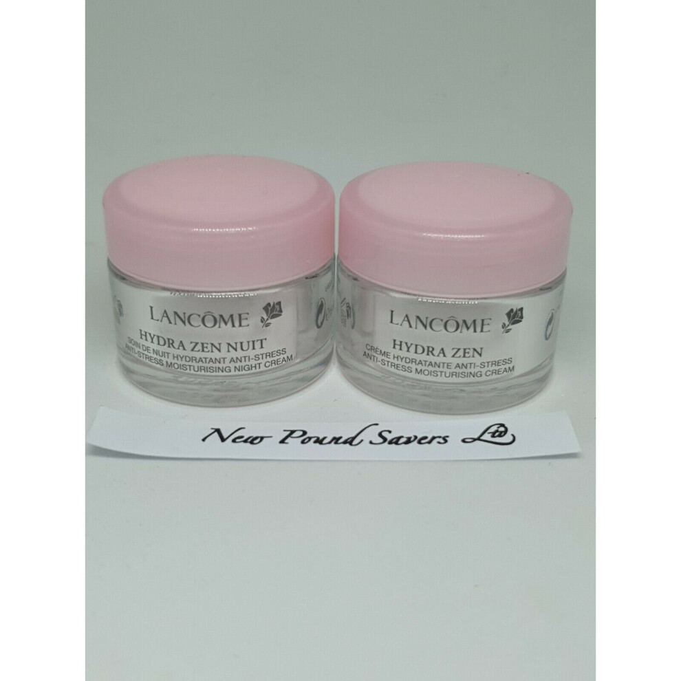 Lancome Hydra Zen Day & Night Cream 15ml Each on OnBuy