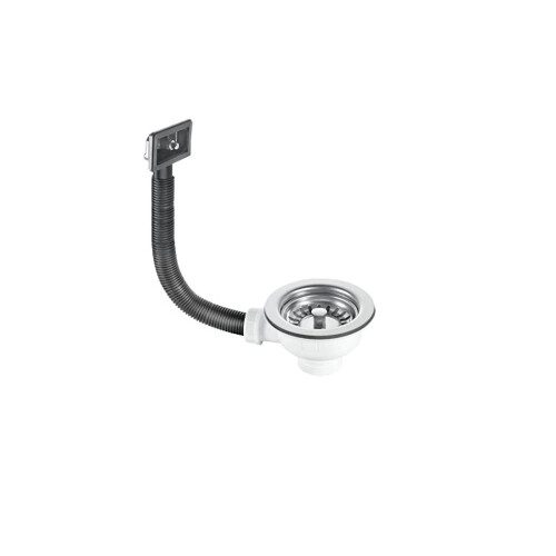 McAlpine BWSTOFRS Basket Strainer Waste Rectangular Overflow, Black ... McAlpine BWSTOFRS Basket Strainer Waste Rectangular Overflow, Black ...