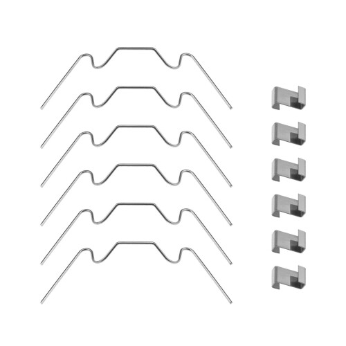 100Pcs Greenhouse Accessories Glazing Clip and Fixing Clip Repalcement ...