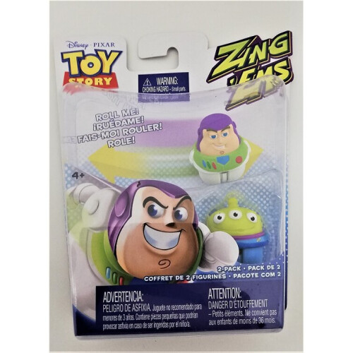 Toy Story Zing Ems - Buzz Lightyear & Alien Disney Pixar - Mattel on OnBuy