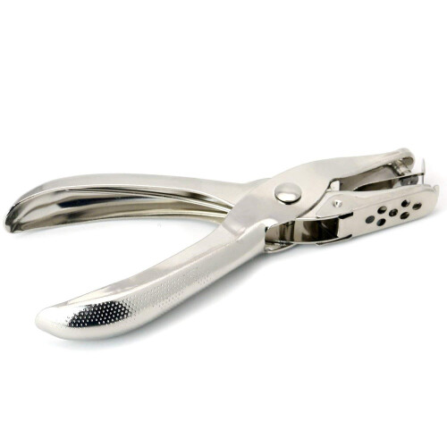 TRIXES Silver High Performance Single 6MM Hole Punch Stationary with ...
