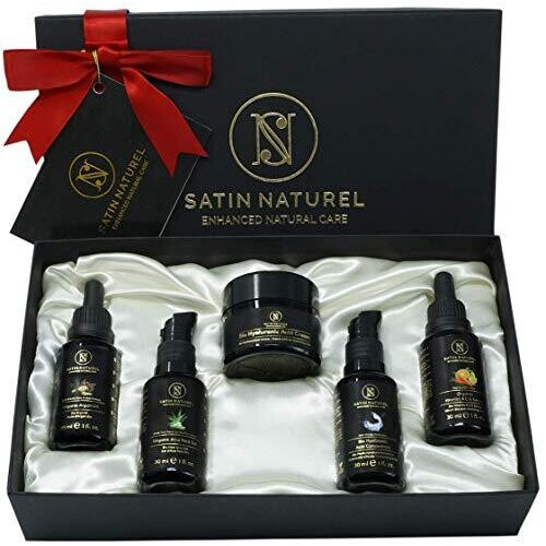 Luxury Organic Anti-Aging Gift Set - 5x30ml Skin Care Besties: Anti ...