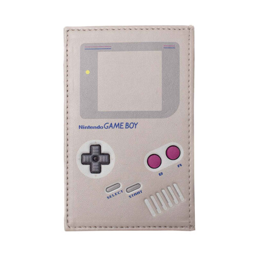 Game Boy Card Wallet Console retro gamer new Official Nintendo grey on ...
