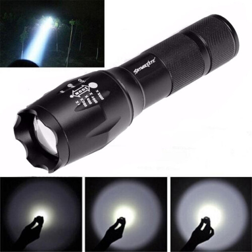 Super Bright Military Grade X800 Tactical LED Flashlight G700 Zoom on OnBuy