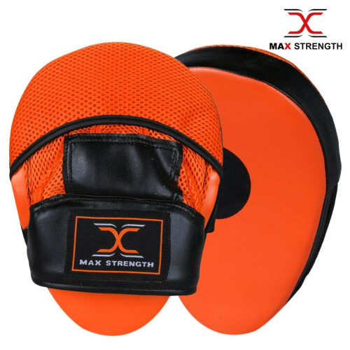 Boxing Focus Pads Hook Jab Mitts MMA Martial Arts UFC Fight Training on ...