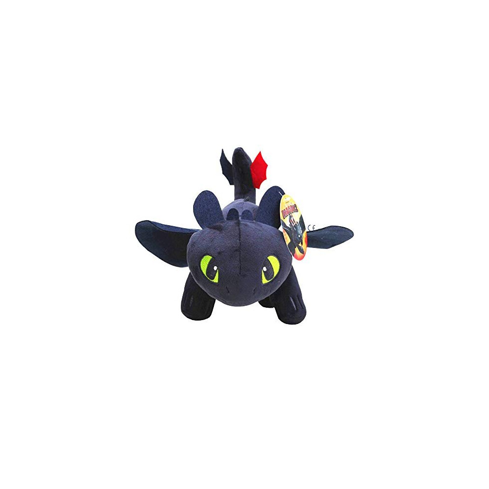 How to Train Your Dragon Night Fury Toothless Night Fury Stuffed Animal ...