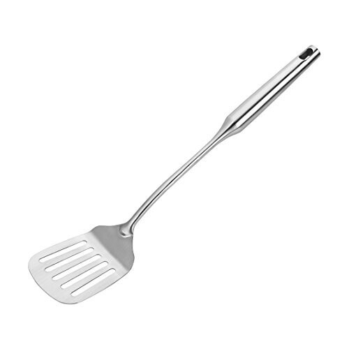 TBWHL Wok Slotted Spatula Wide Spatula Slotted Turner Stainless Steel ...