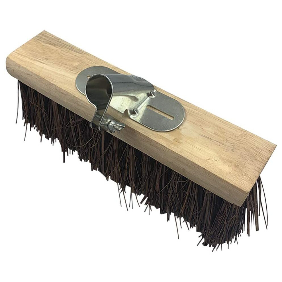 Heavy Duty Metal Broom Brush Handle Bracket with Adjustable Brace ...