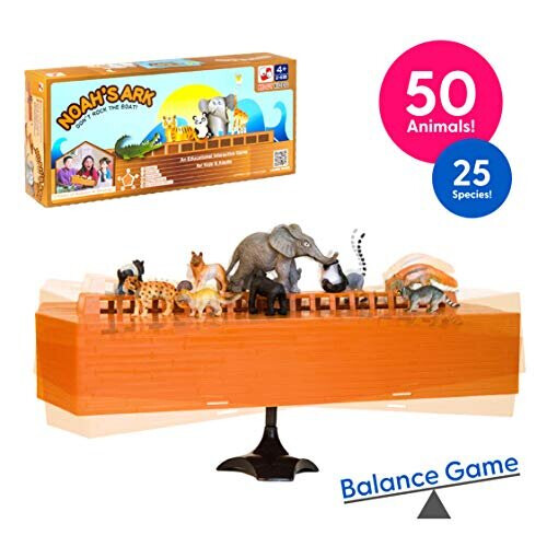 Noah's Ark Toy, Balancing Game Religious Stacking Educational Board ...